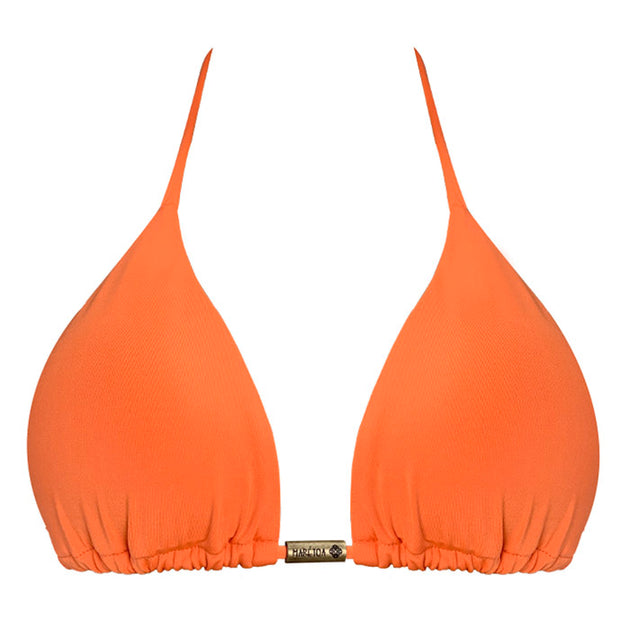 Solid Orange Brazilian Triangle Bikini Top – MARETOA BIKINIS USA