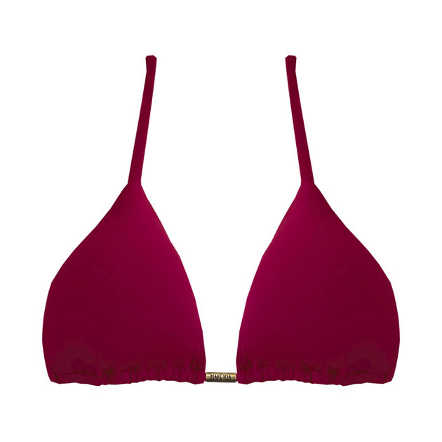Solid Cherry Red Brazilian Triangle Bikini Top – MARETOA BIKINIS USA